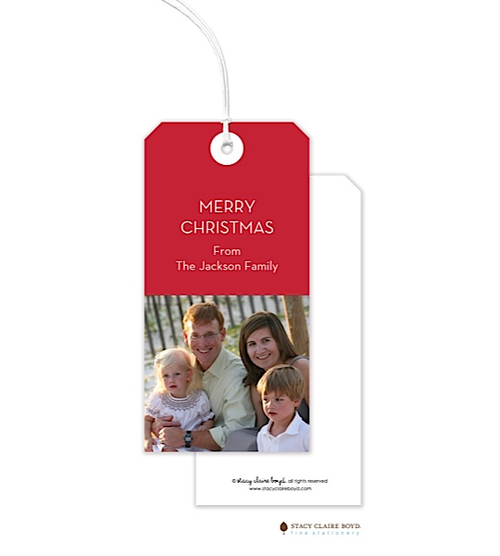 Personalized Holiday Gift Tags | The Average Consumer