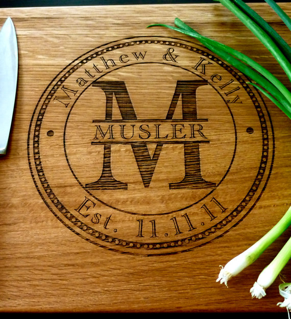 Personalized Platter and Personalized Cutting Board | The Average Consumer